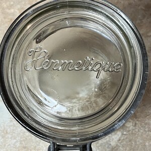 Hermetique Glass Canning Jar - Etsy