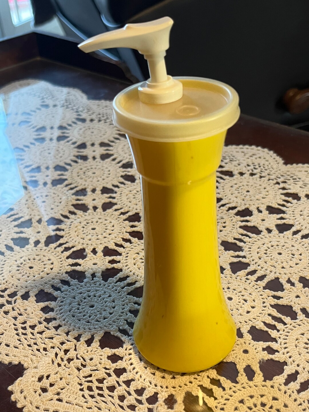 Tupperware Yellow Dispenser - Etsy