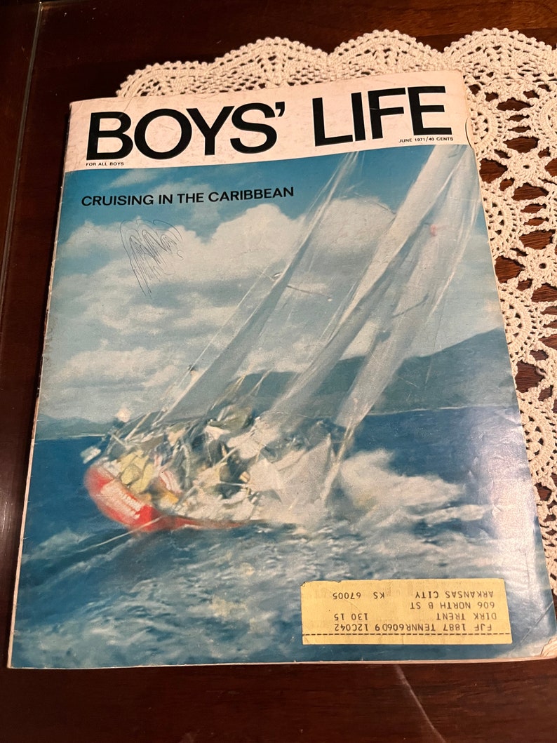 Boys' Life Magazine June 1971 - Etsy