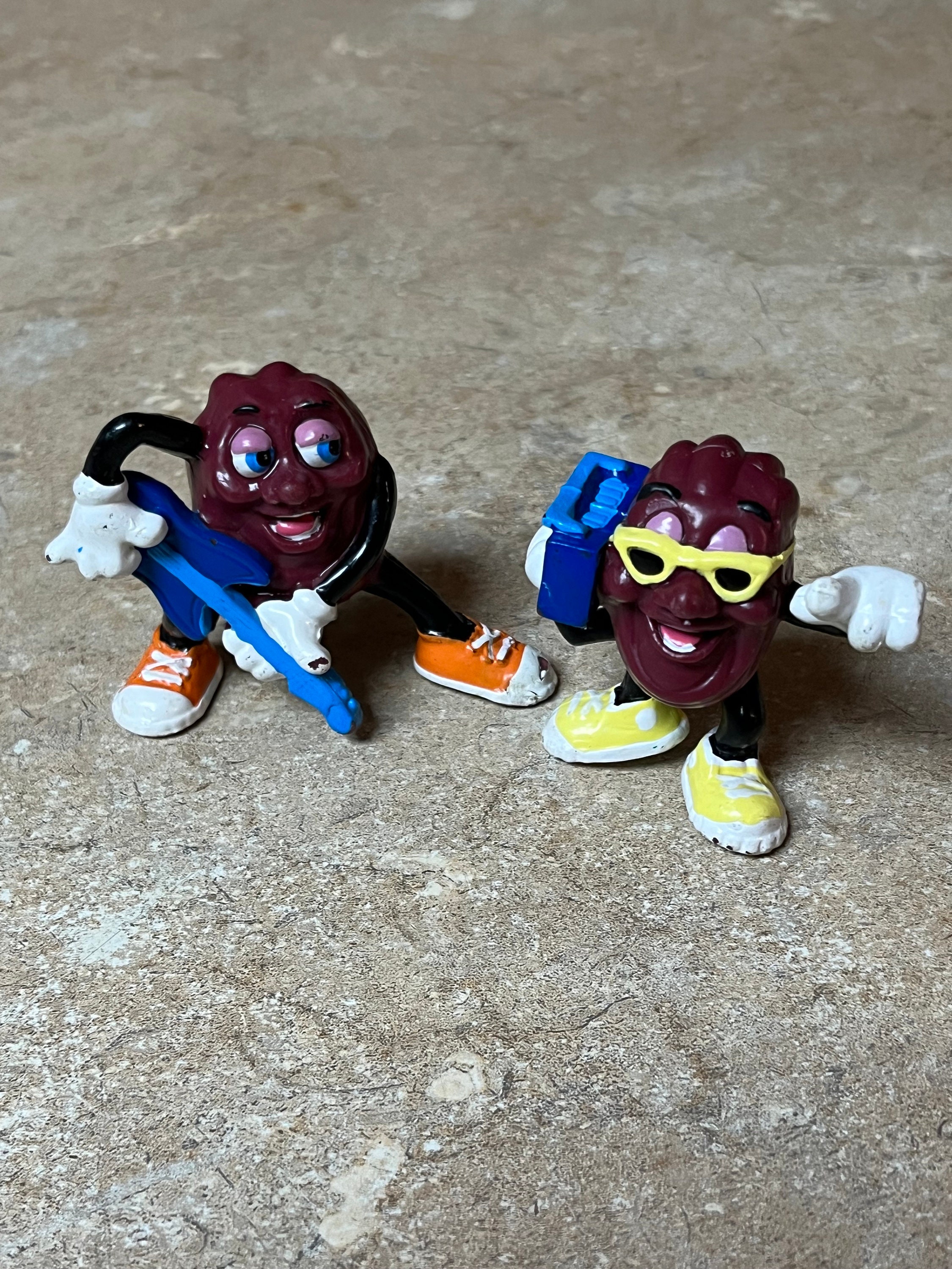 1980's California Raisin Figurines - Etsy
