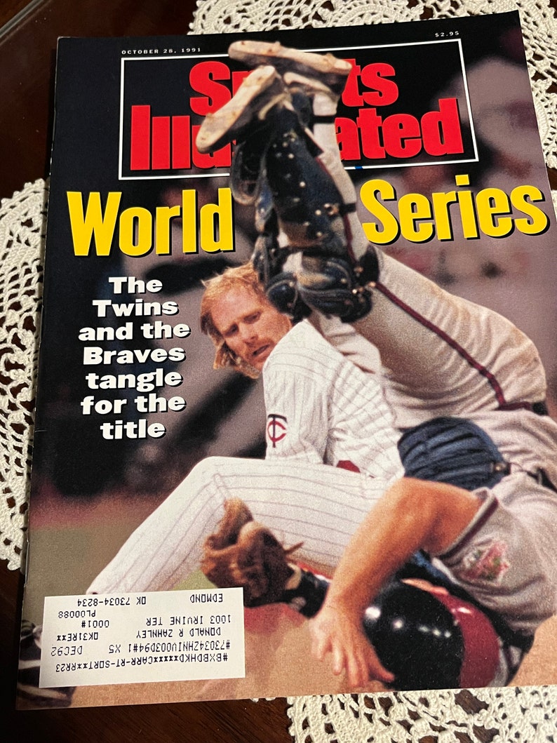 Sports Illustrated October 28, 1991 World Series - Etsy