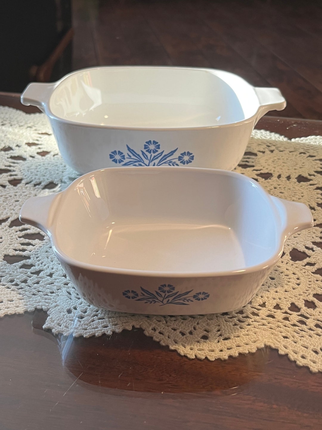 Cornflower Blue Corning Ware Baking Dishes - Etsy