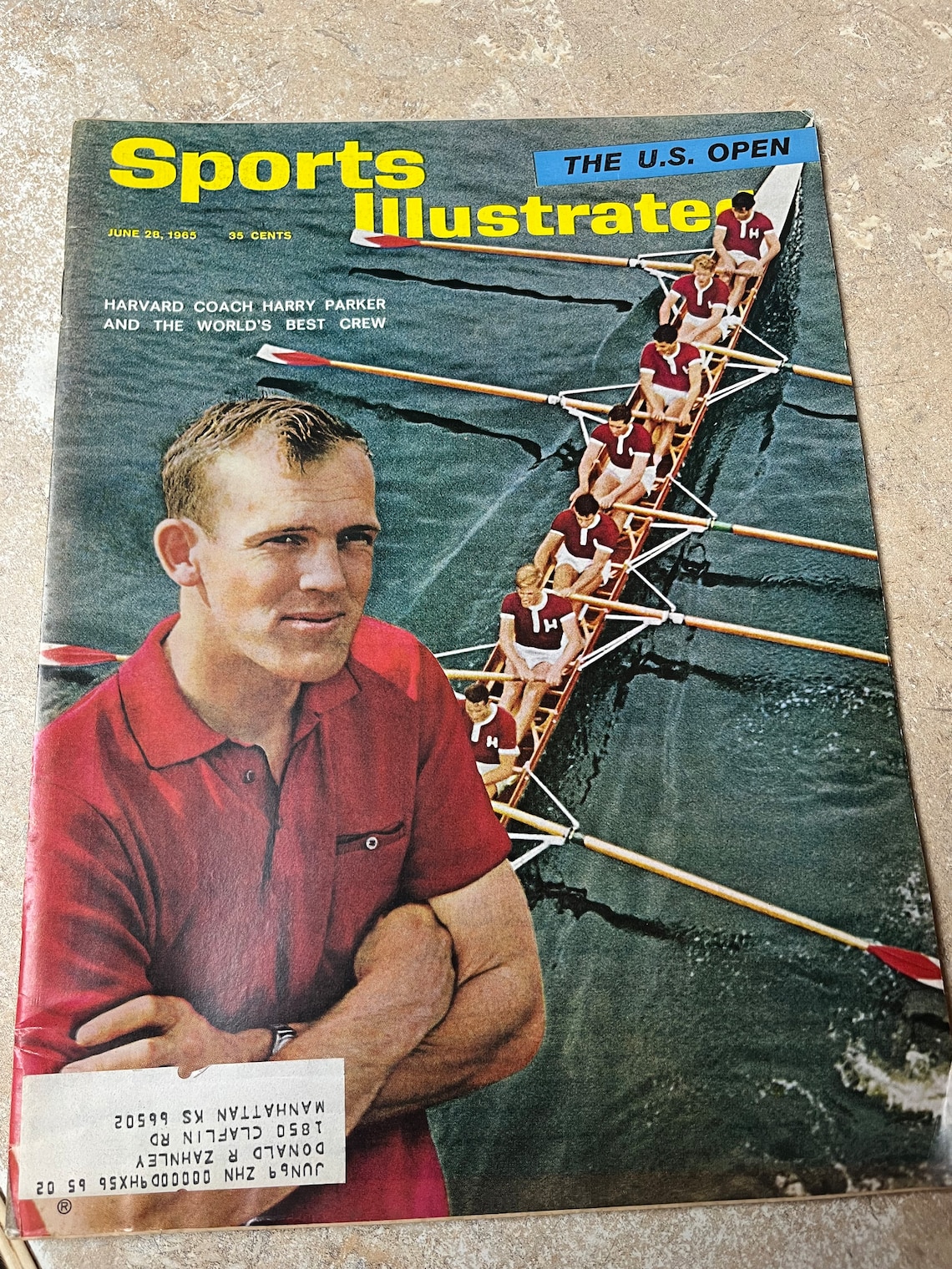 Sports Illustrated June 28, 1965 Harvard Coach Harry Parker and the ...