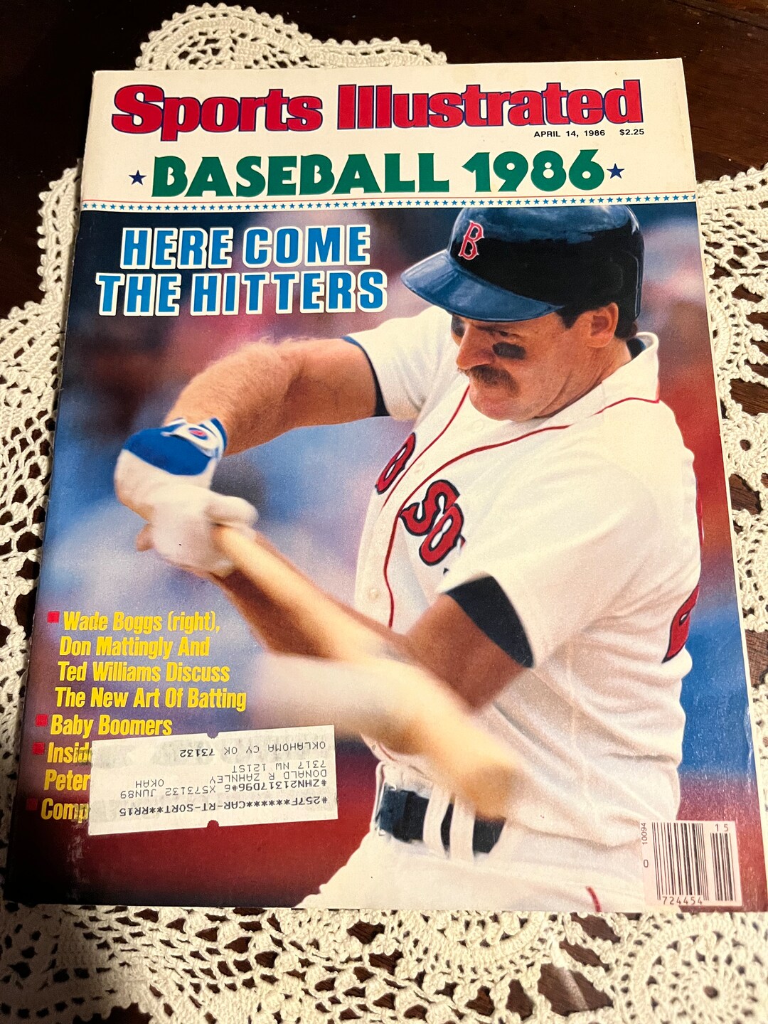 Sports Illustrated April 14, 1986 Magazine. Baseball 1986. Here Come ...