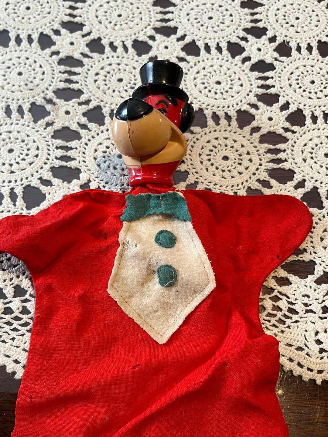 Huckleberry Hound Hand Puppet - Etsy