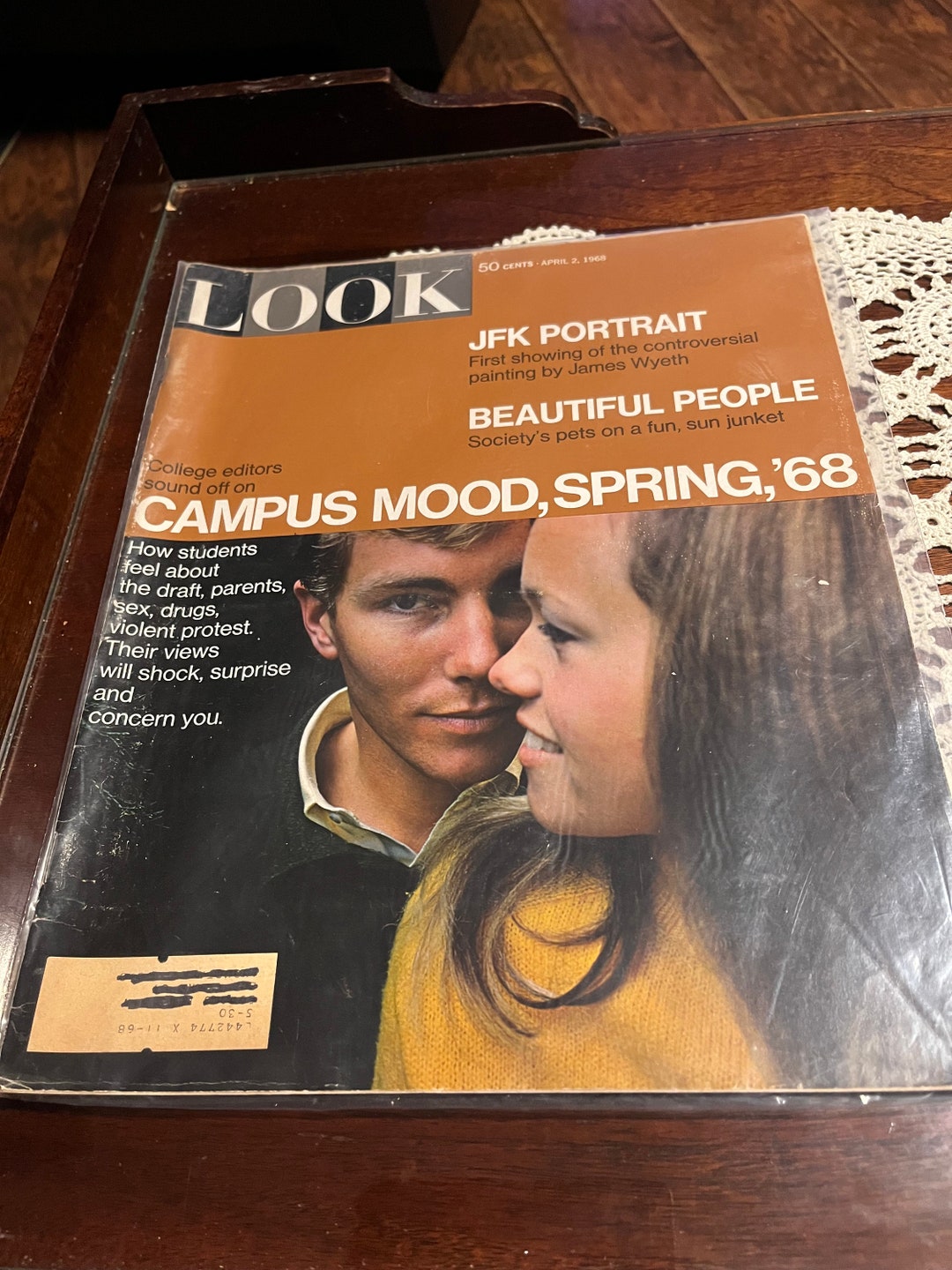 Look Magazine April 2, 1968 - Etsy