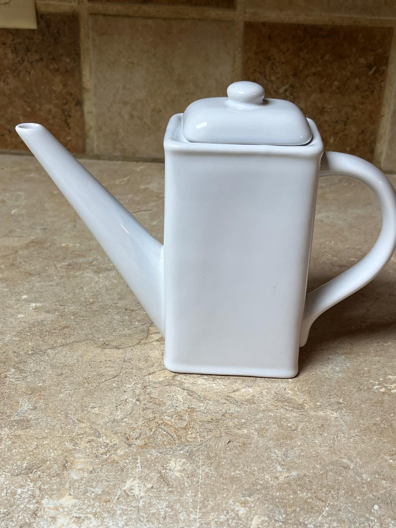 Ceramic White Tea/coffee Pitcher - Etsy