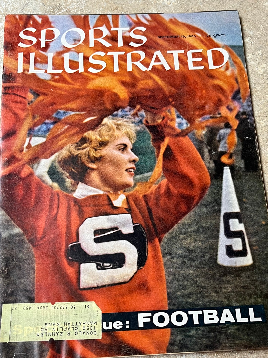Sports Illustrated September 19, 1960 Special Issue: Football - Etsy