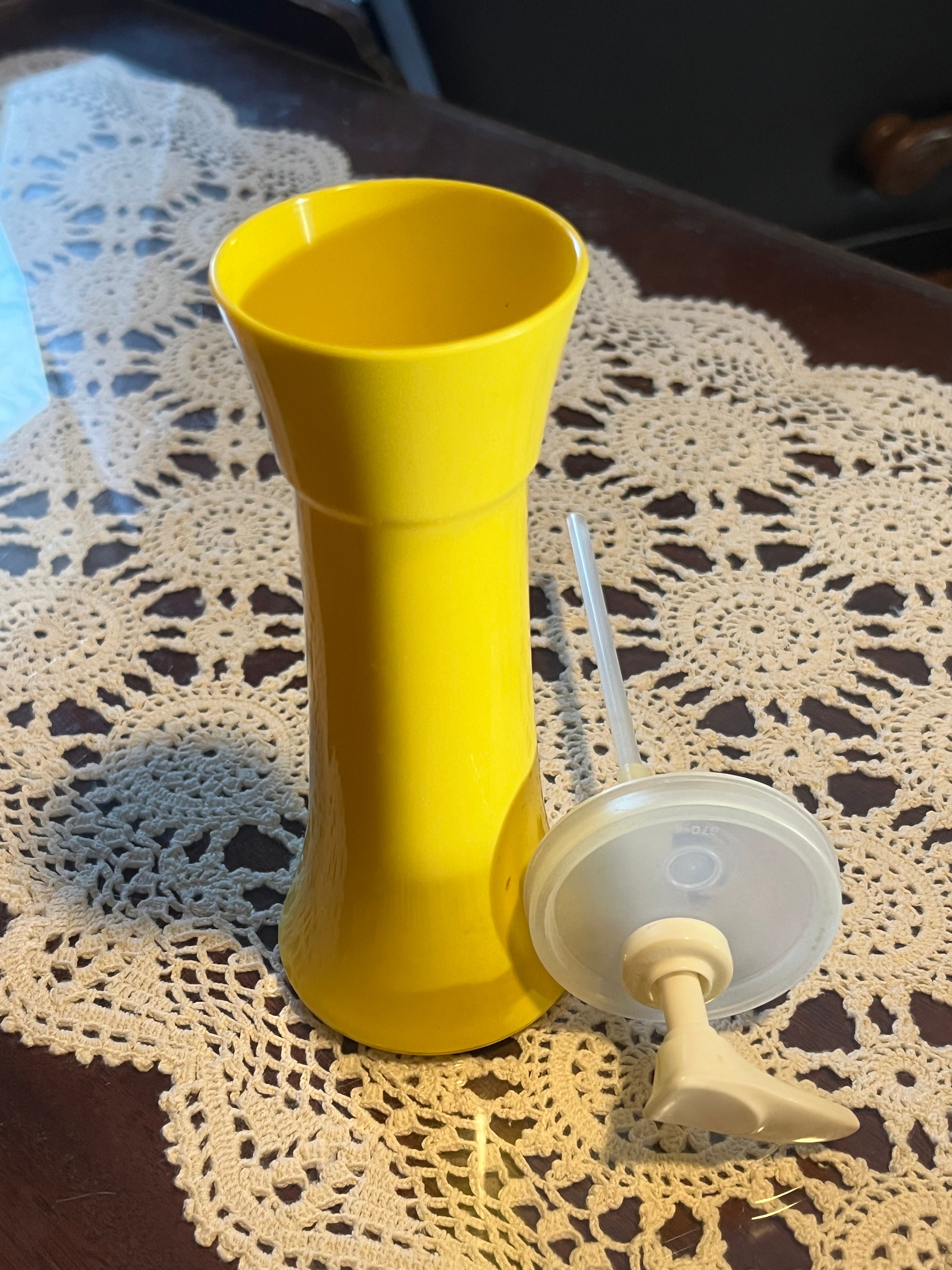 Tupperware Yellow Dispenser - Etsy