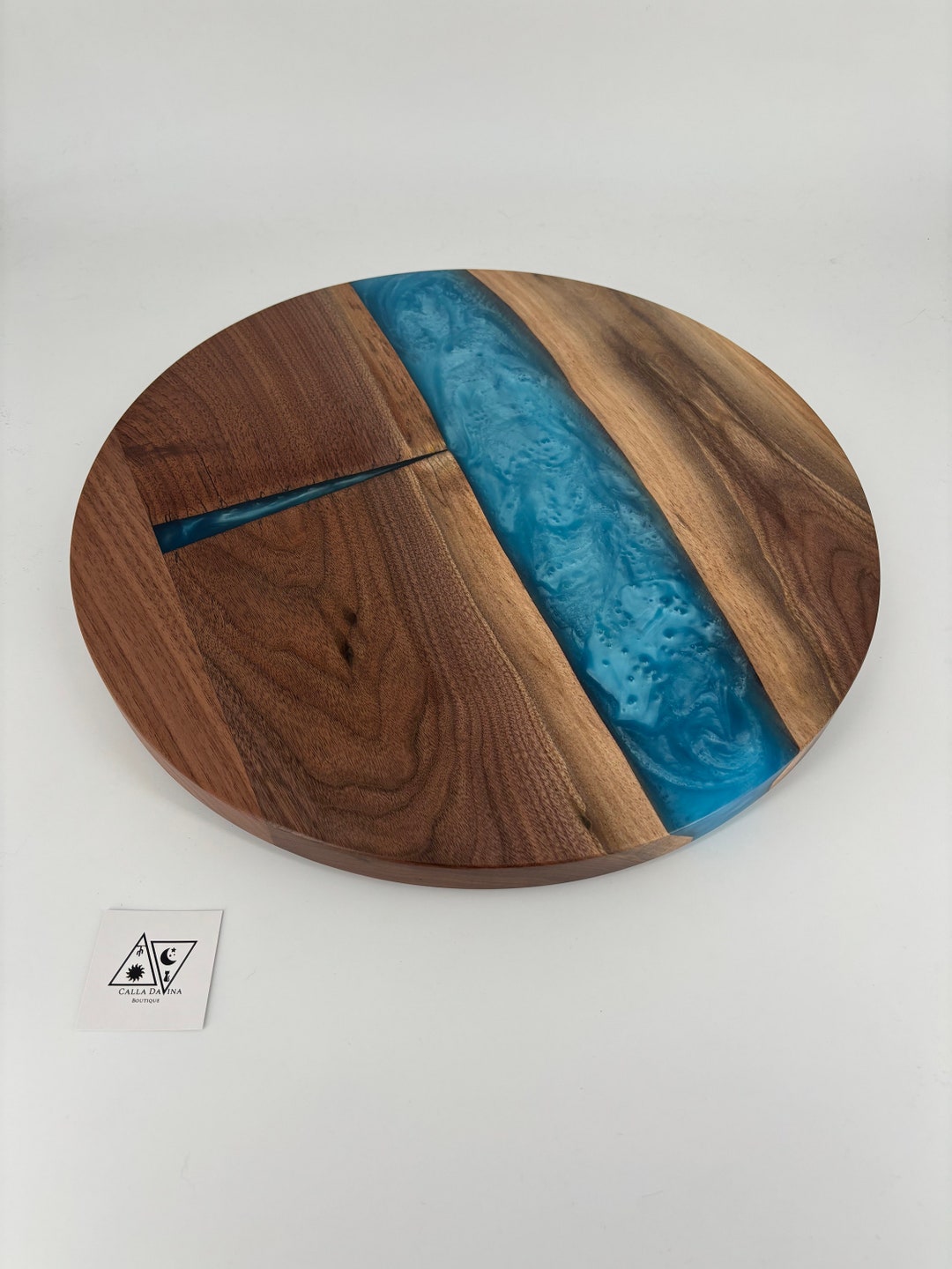 Ocean Blue Lazy Susan 17" Dining Table Décor - Etsy