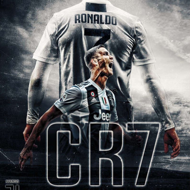 5 Images, Christiano Ronaldo, 2000x2000 Px, Png,digital Illustration ...