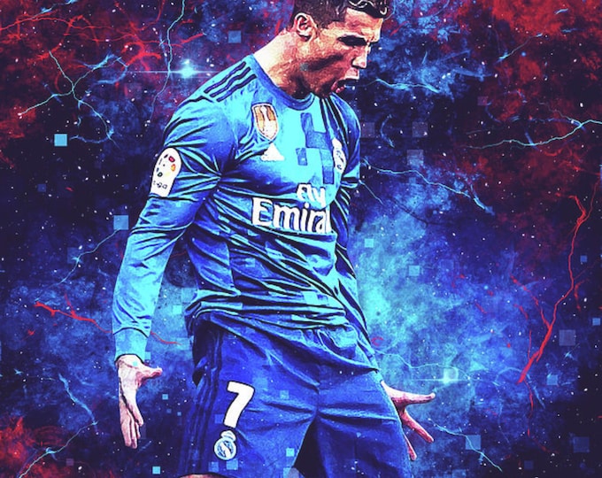 Cristiano Ronaldo Poster 4K - Etsy