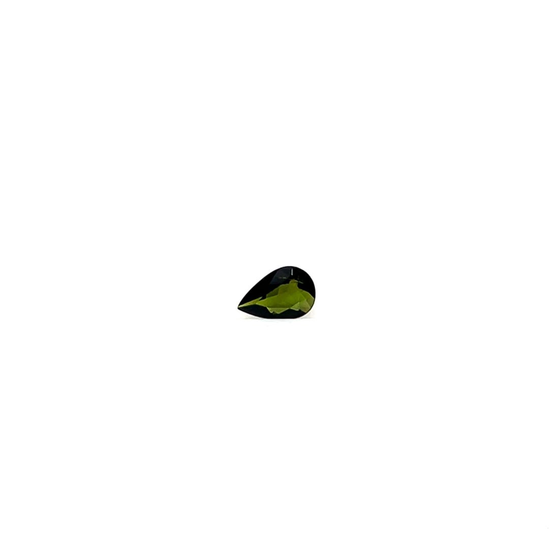Natural Olive Green Tourmaline || Pear Cut Tourmaline || 1.17CTS, 9.x6 ...