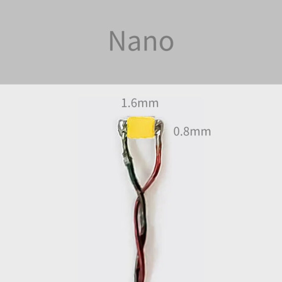 Miniature LED Lighting Kit, nano Leds With Reverse Momentary Switch - Etsy