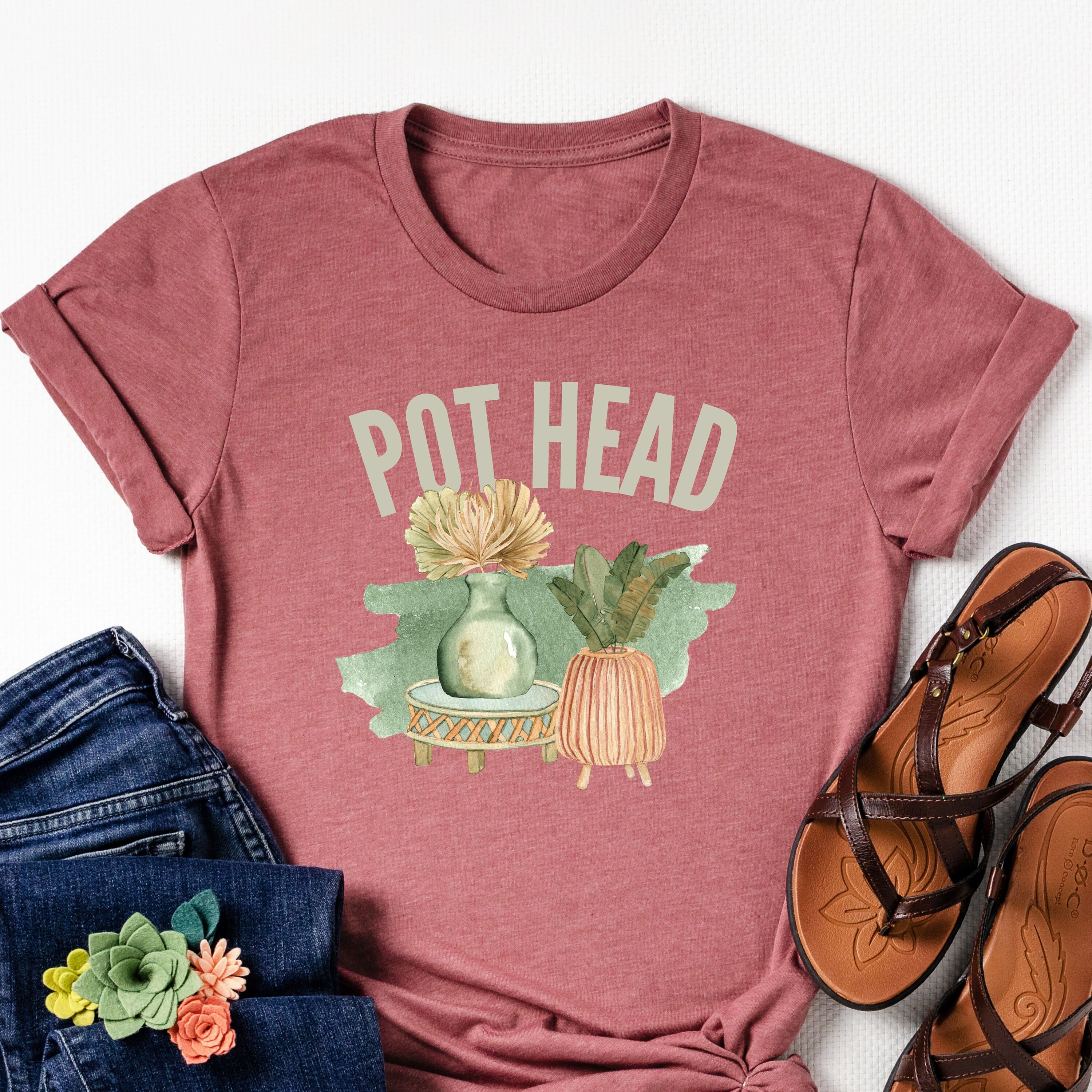 Pot Head Shirt Hoarding Plants Shirt Plant Lady Shirt - Etsy