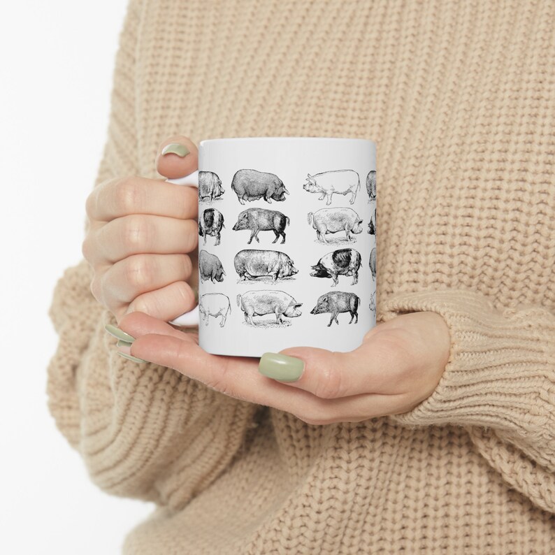 Farmhouse Pig Coffee Mug Farm Gifts Farmhouse Gifts - Etsy