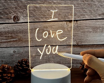 Luminous Led Message Board - Etsy