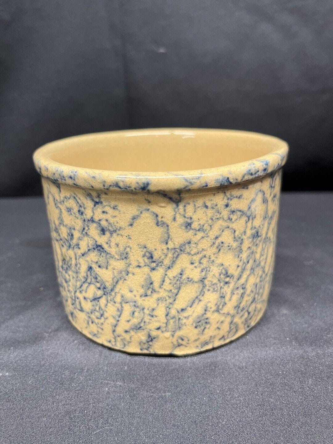 A Unique Robinson Ransbottom #700 1 Pt Low Jar Pottery USA Made Pre ...