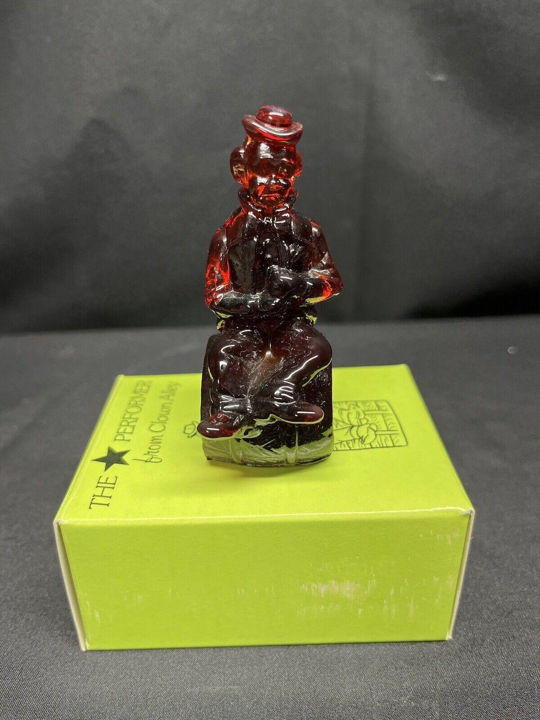 Mosser Glass Sambo the Clown the Performer With Box Pre Owned USA Made ...
