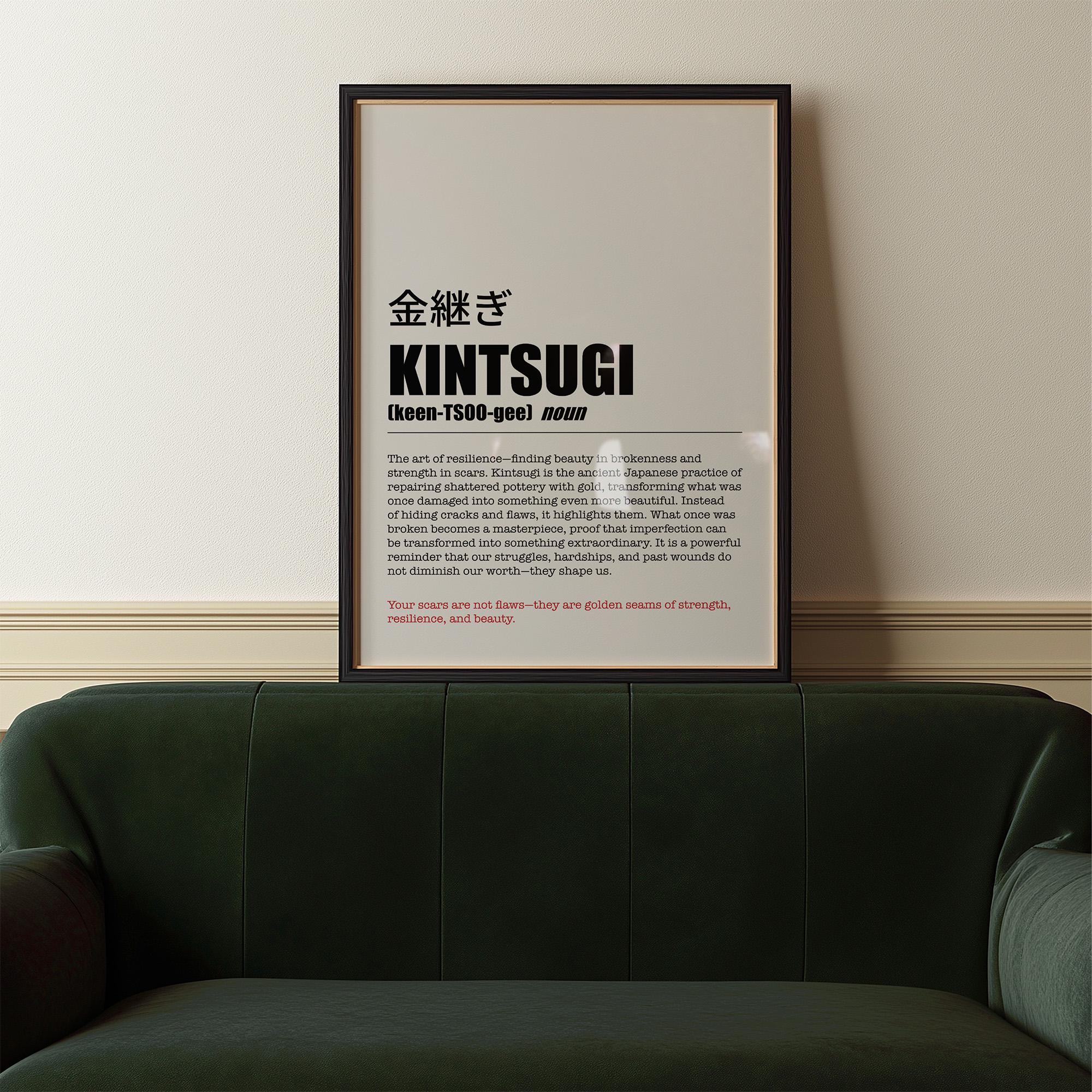 Kintsugi Definition Art | Japanese Philosophy Motivational Quote ...