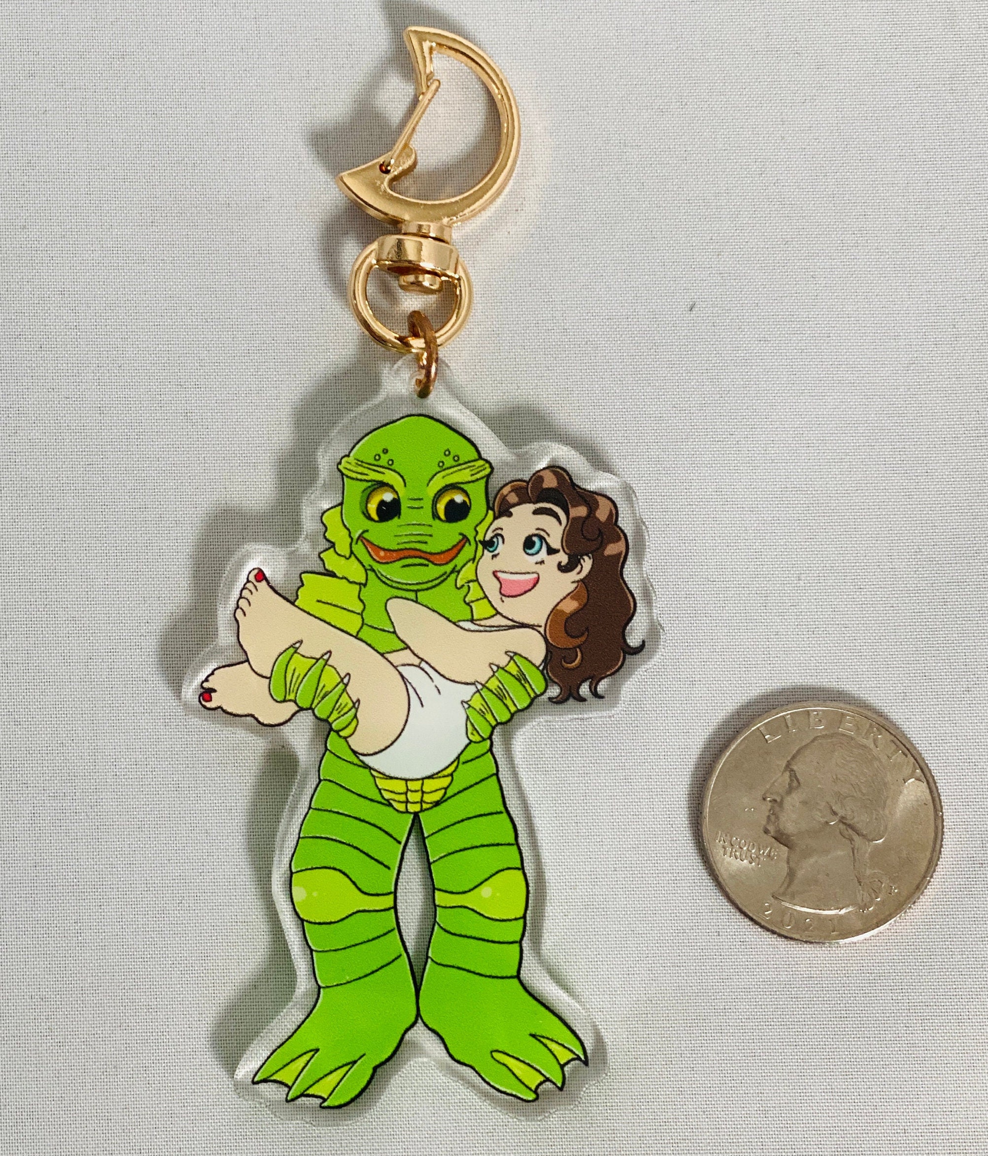 Monsters and Maidens Charms Acrylic Keychains - Etsy