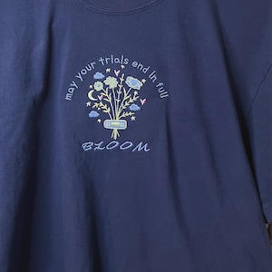 Bloom- Embroidered Shirt - Etsy