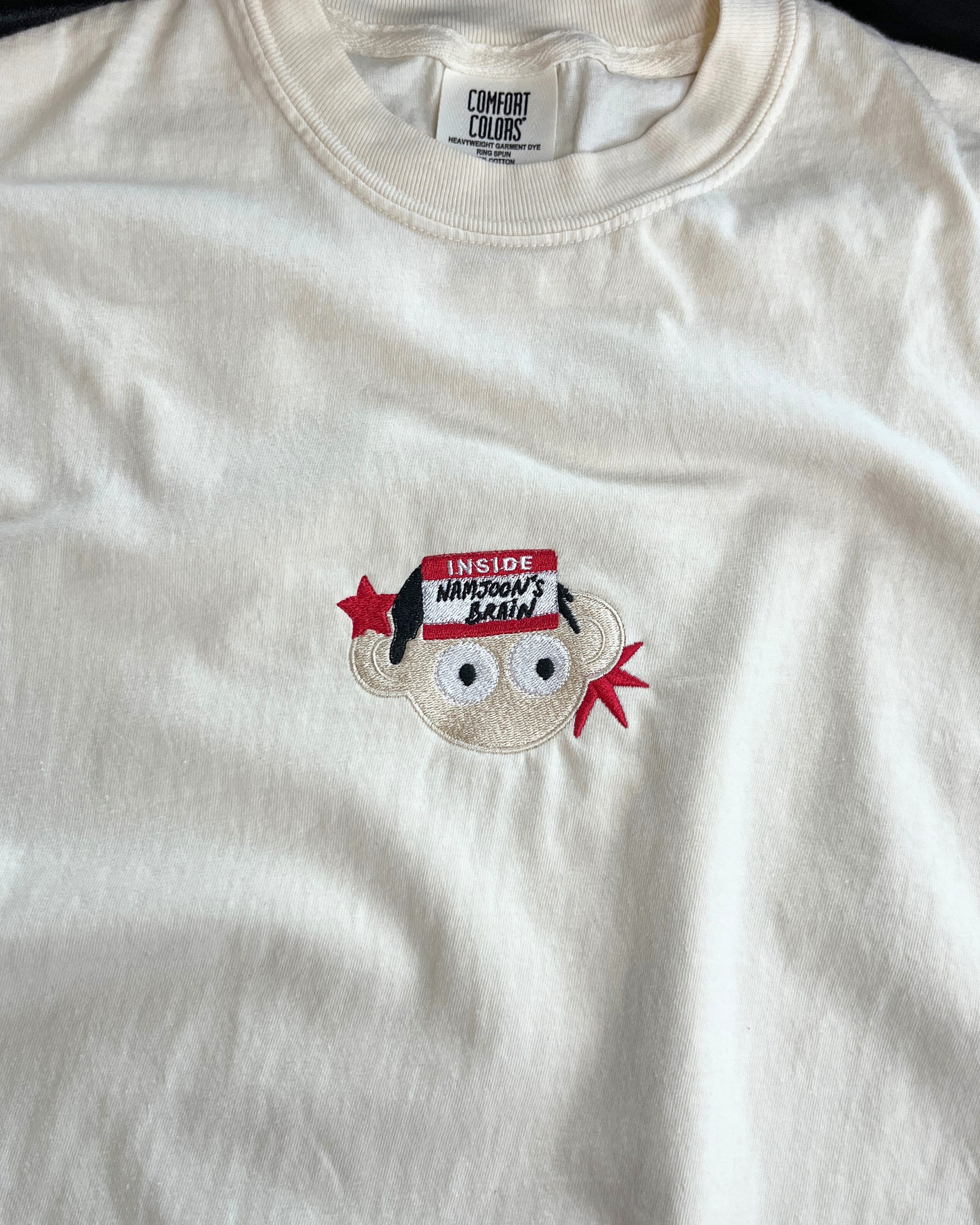 Inside Namjoon's Brain- Embroidered Shirt - Etsy