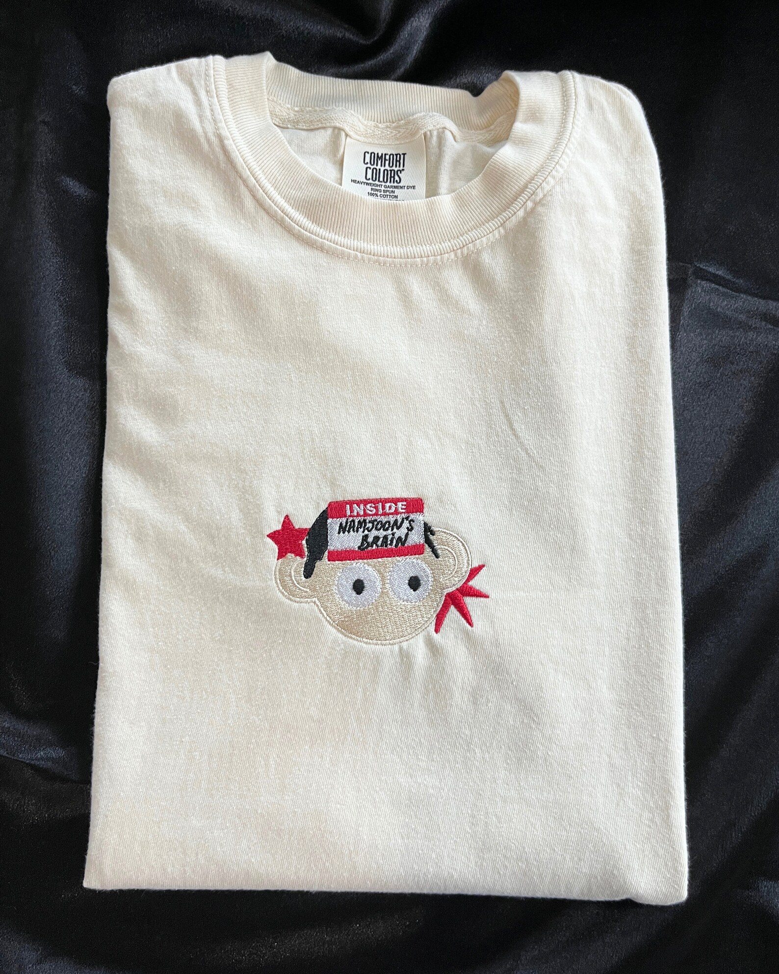 Inside Namjoon's Brain- Embroidered Shirt - Etsy