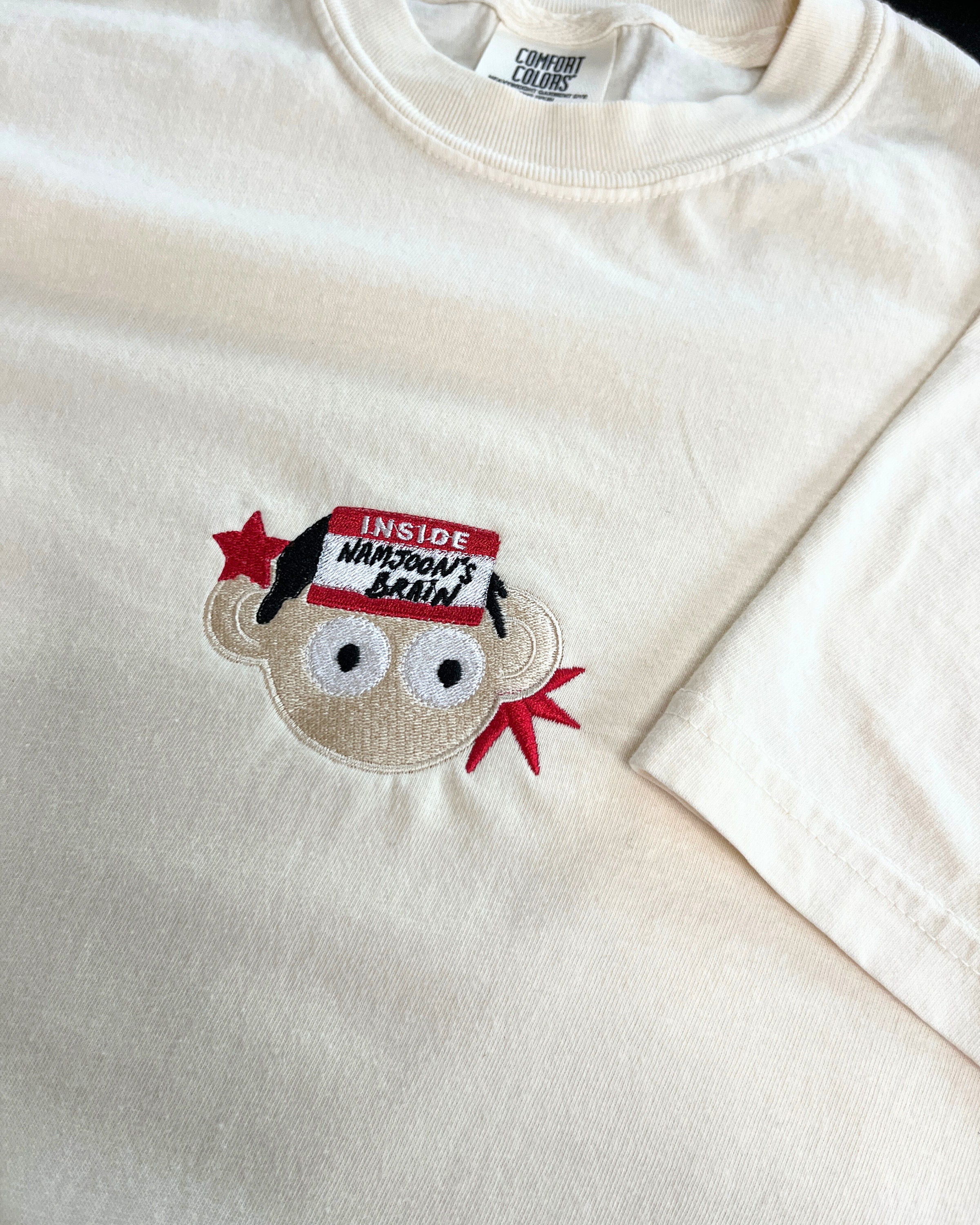 Inside Namjoon's Brain- Embroidered Shirt - Etsy