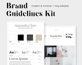 Branding Kit Color Palette - Etsy