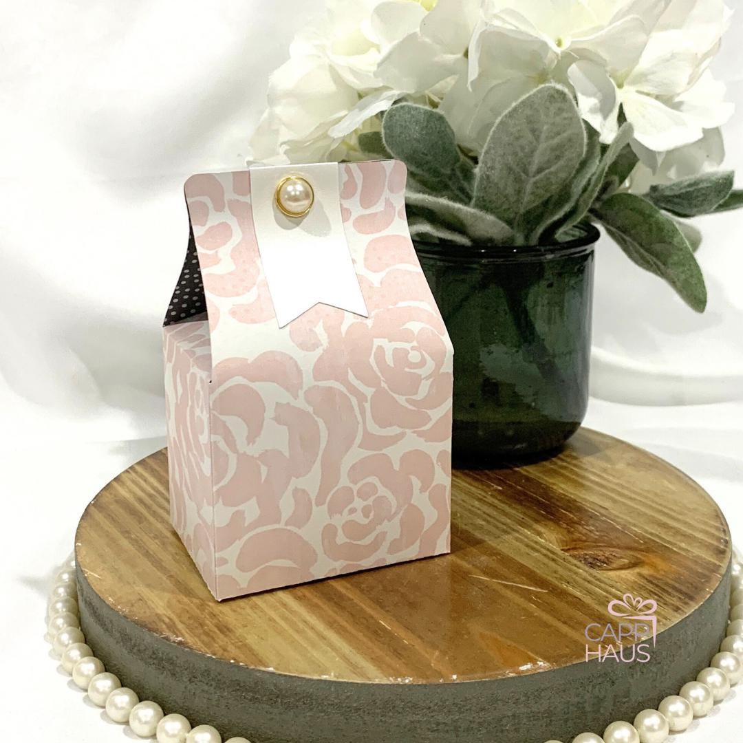 Pink Wedding Favor Boxes, Baby Shower Gifts, Blushing Bridesmaids ...
