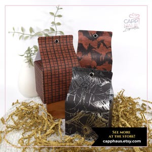 Gothic Halloween Mini Envelope & Note Card Set: Spooky Stationery Gift ...