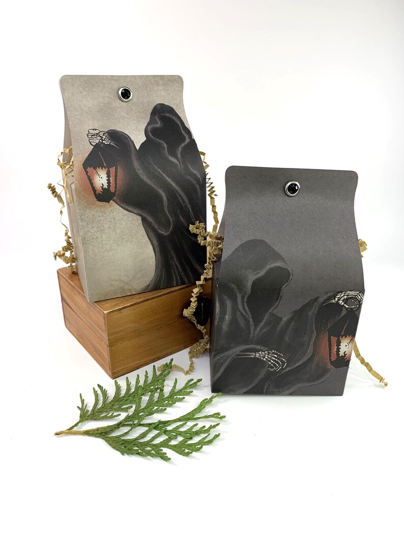 Gothic Halloween Favor Boxes Pumpkin Skull Pillow Boxes Skeleton Gift ...