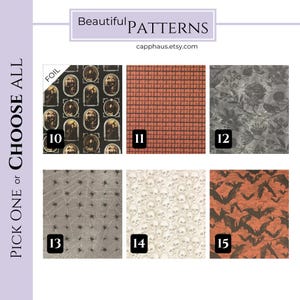 Gothic Halloween Mini Envelope & Note Card Set: Spooky Stationery Gift ...