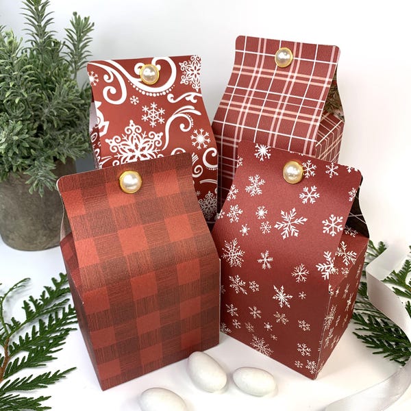 Christmas Treat Boxes - Etsy
