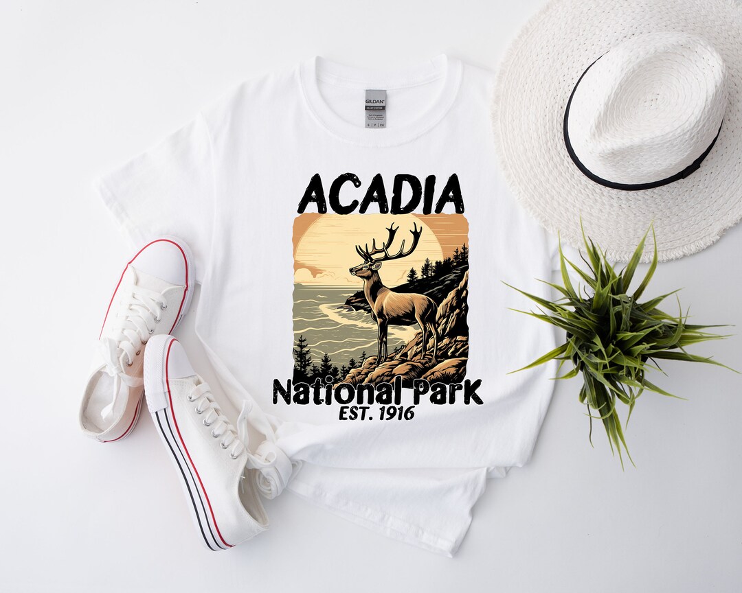 Acadia National Park Shirt, National Parks Shirt, National Park Gift ...