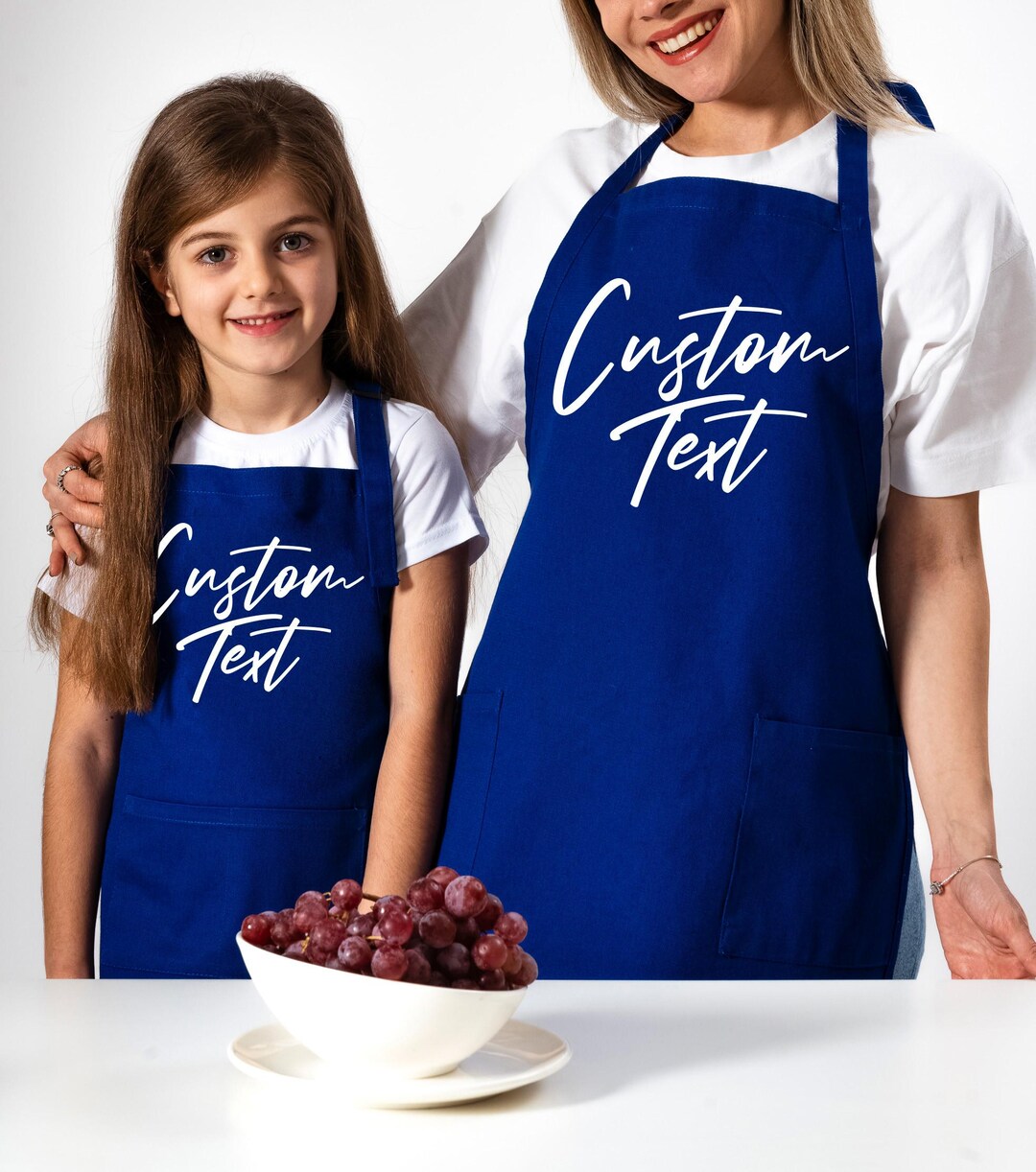 Custom Text Apron, Kitchen Apron, Custom Apron, Personalize Apron for ...