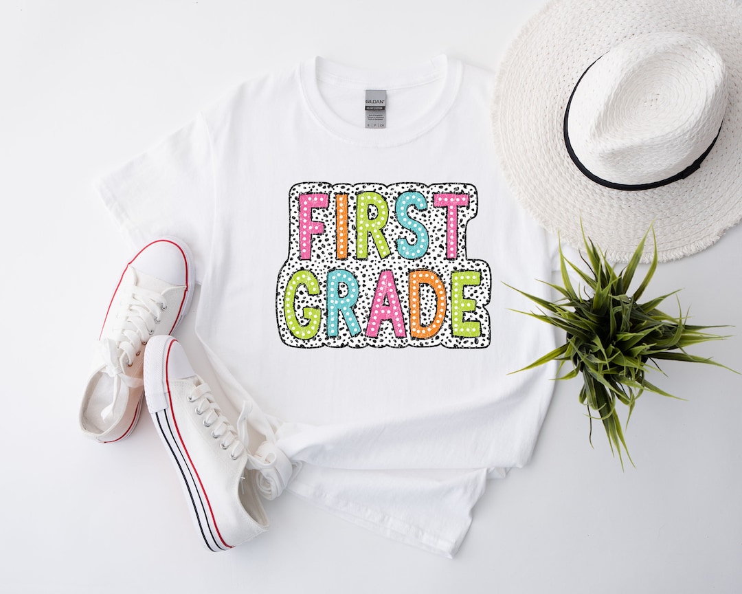 First Grade Shirt, 1st Grade Shirt, 1st Grade Teacher Shirt, 1st Grade ...