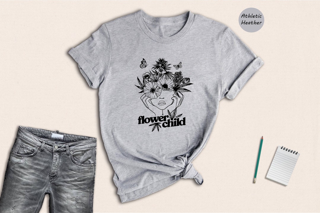 Flower Child Shirt, Plant Mom Shirt, Plant Lover Shirt, Gardening Gift ...