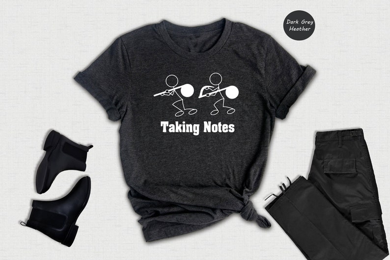 Taking Notes Shirt, Funny Musician Shirt, Music Lover Shirt, Funny ...