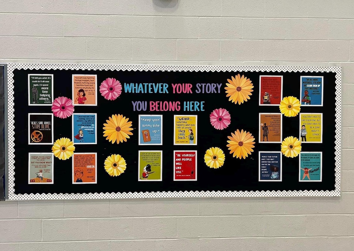 Middle Grade Book Quotes and Characters Digital Posters- Perfect for ...