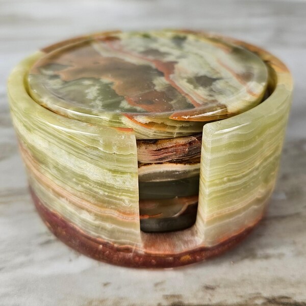 Marble Coasters - Etsy