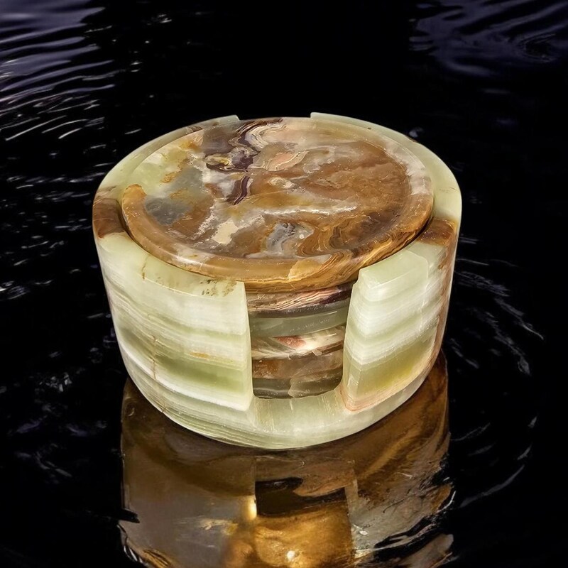 Marble Coasters - Etsy