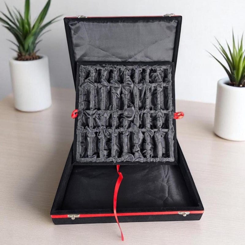 Chess Piece Storage Boxes - Etsy