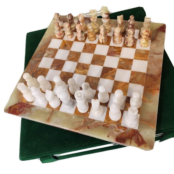 Stone Chess Set - Etsy