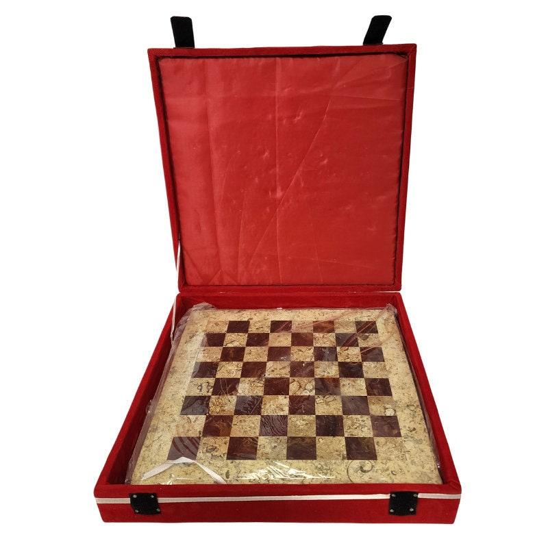 15x15 Marble Chess Set With Storage Box Chess Board Chess Pieces With ...