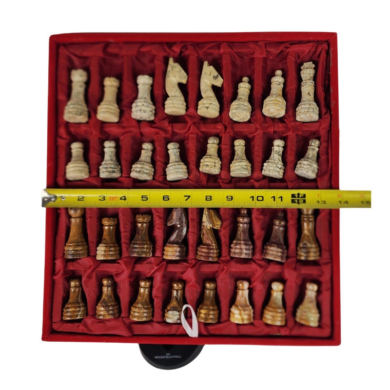 15x15 Marble Chess Set With Storage Box Chess Board Chess Pieces With ...