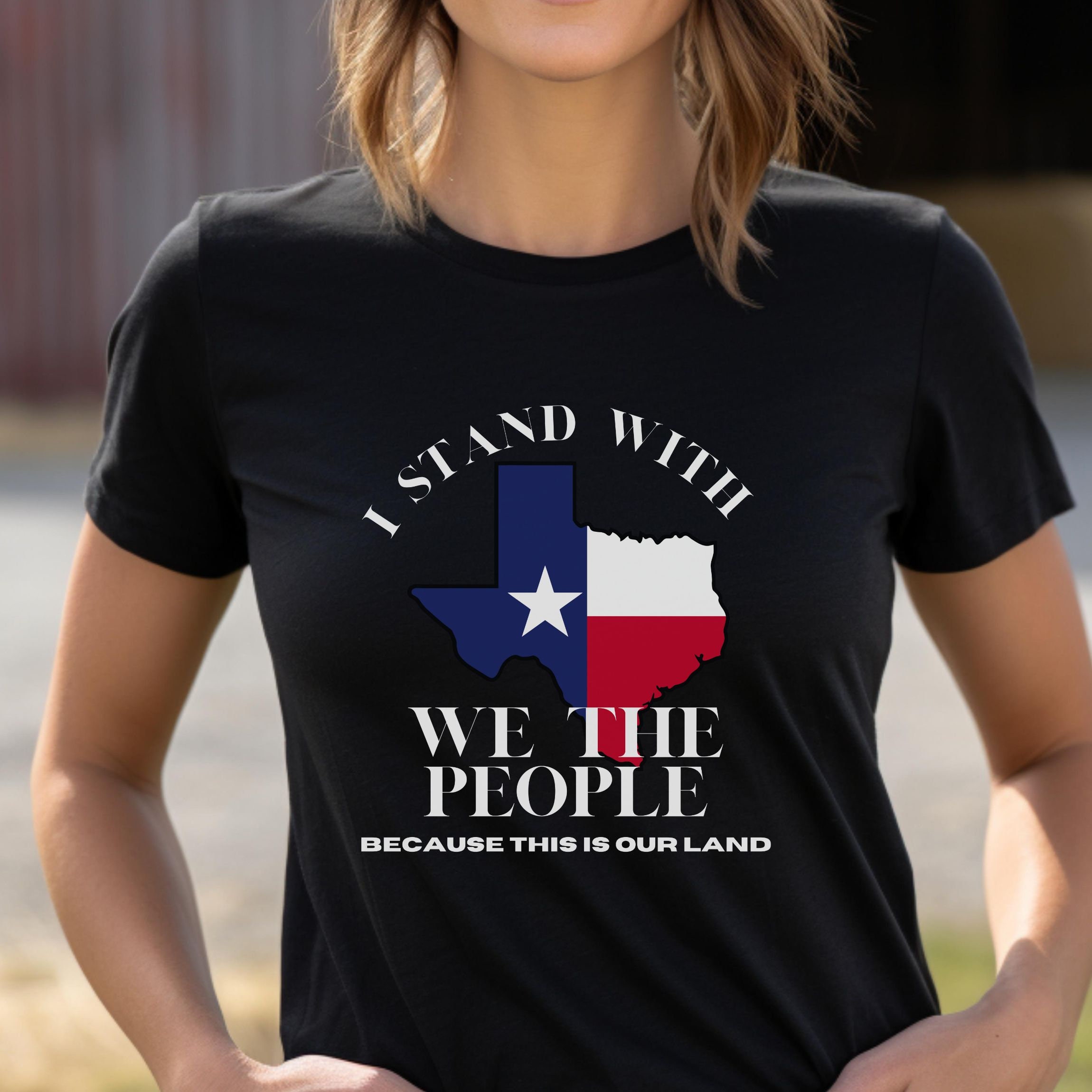 I Stand With Texas T-shirt, USA Shirt, Political T-shirt, One Nation ...