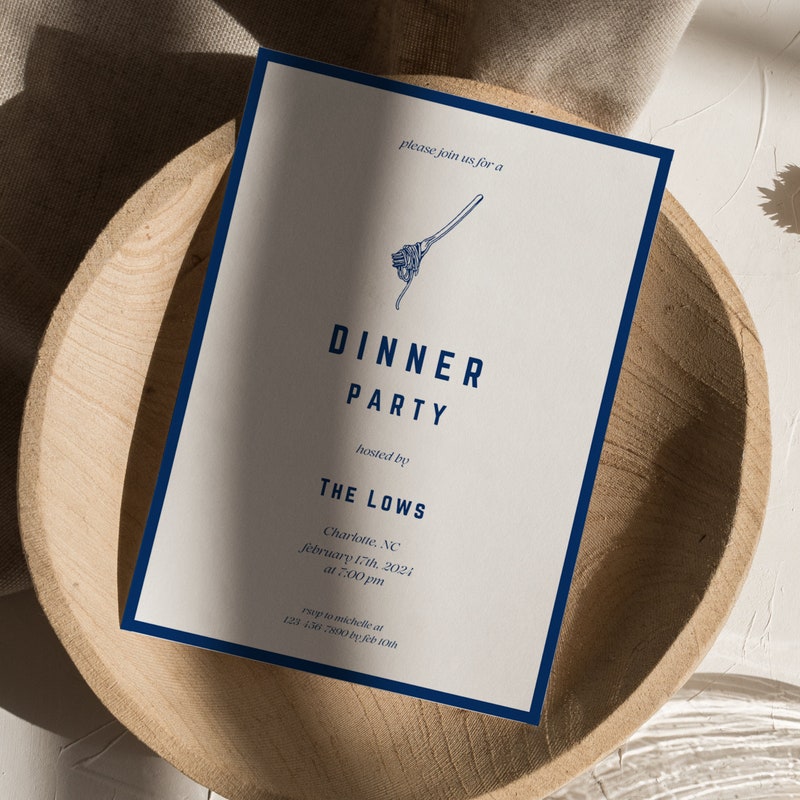 Dinner Party Invites - Etsy