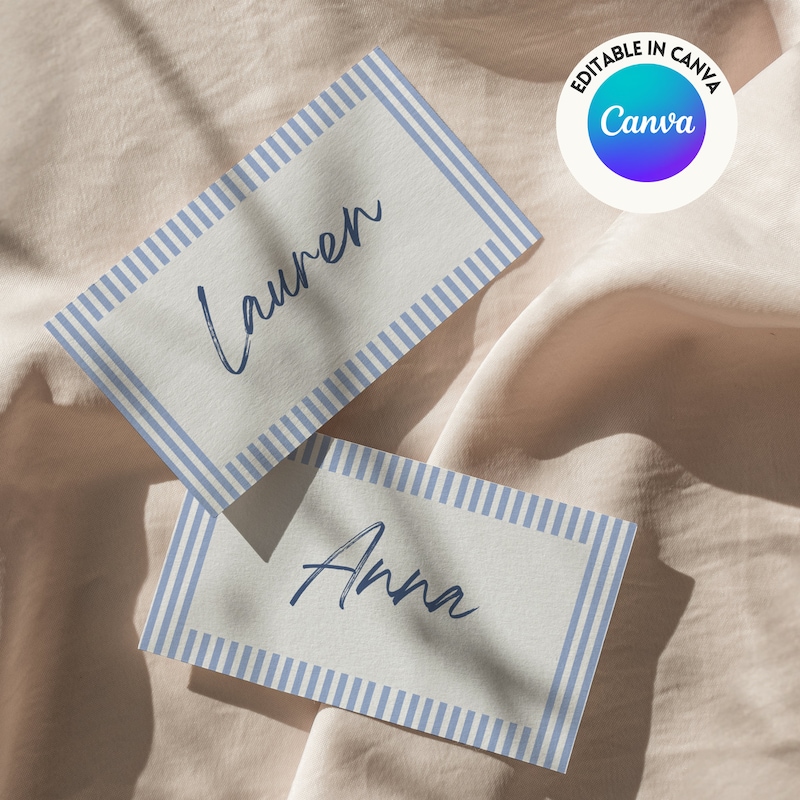 Nautical Place Cards - Etsy